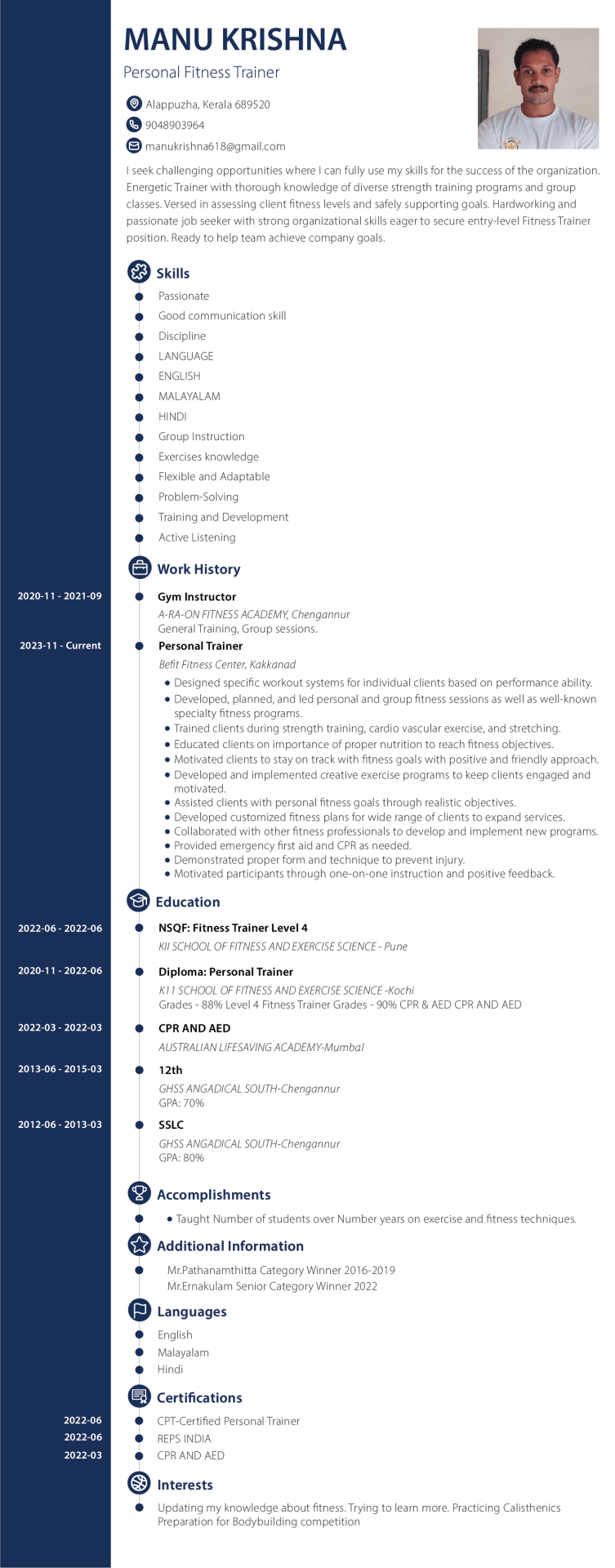 manu_cv - Jobs Careers in Gulf